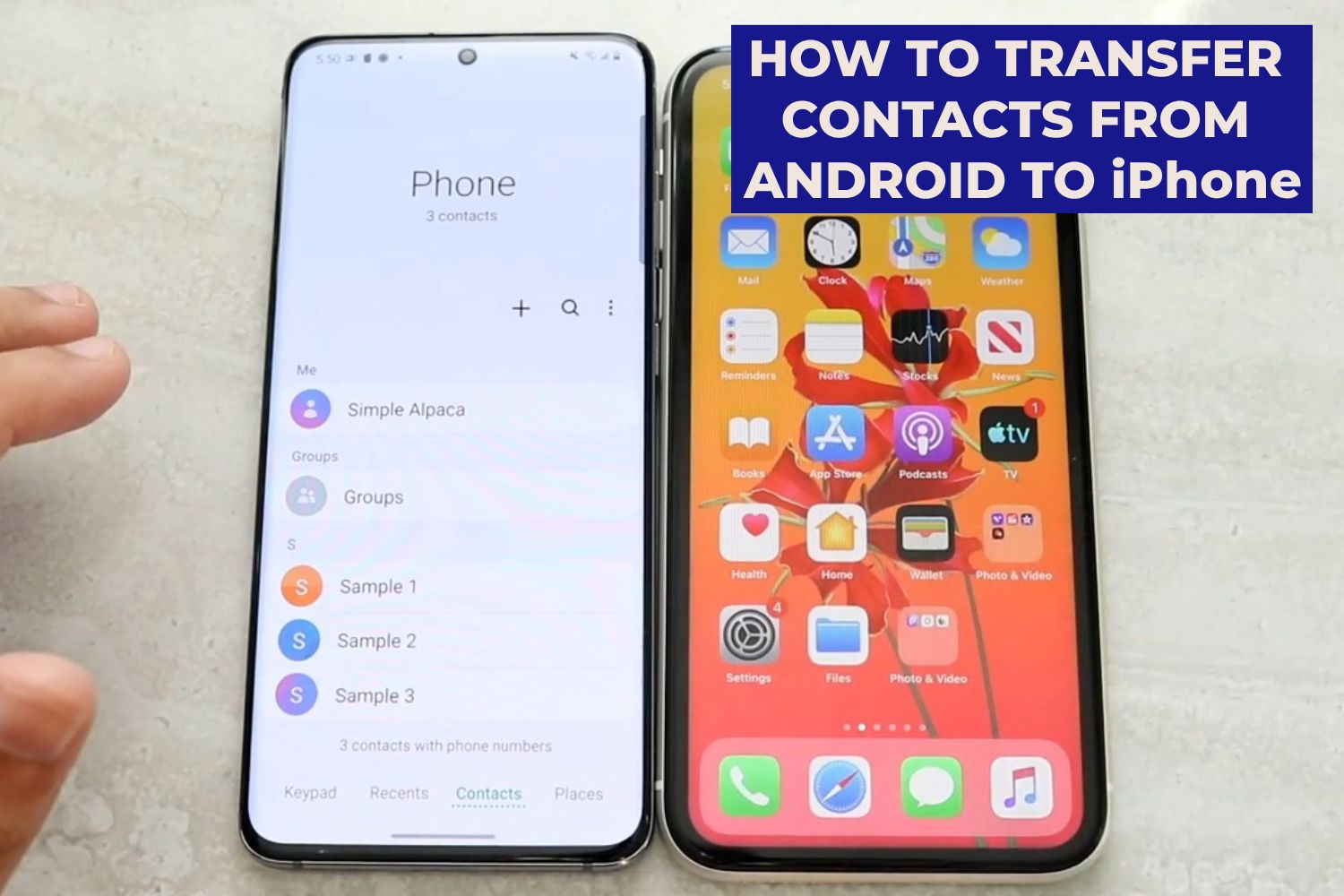 How To Transfer Contacts from Android To iPhone - Phamox Tech